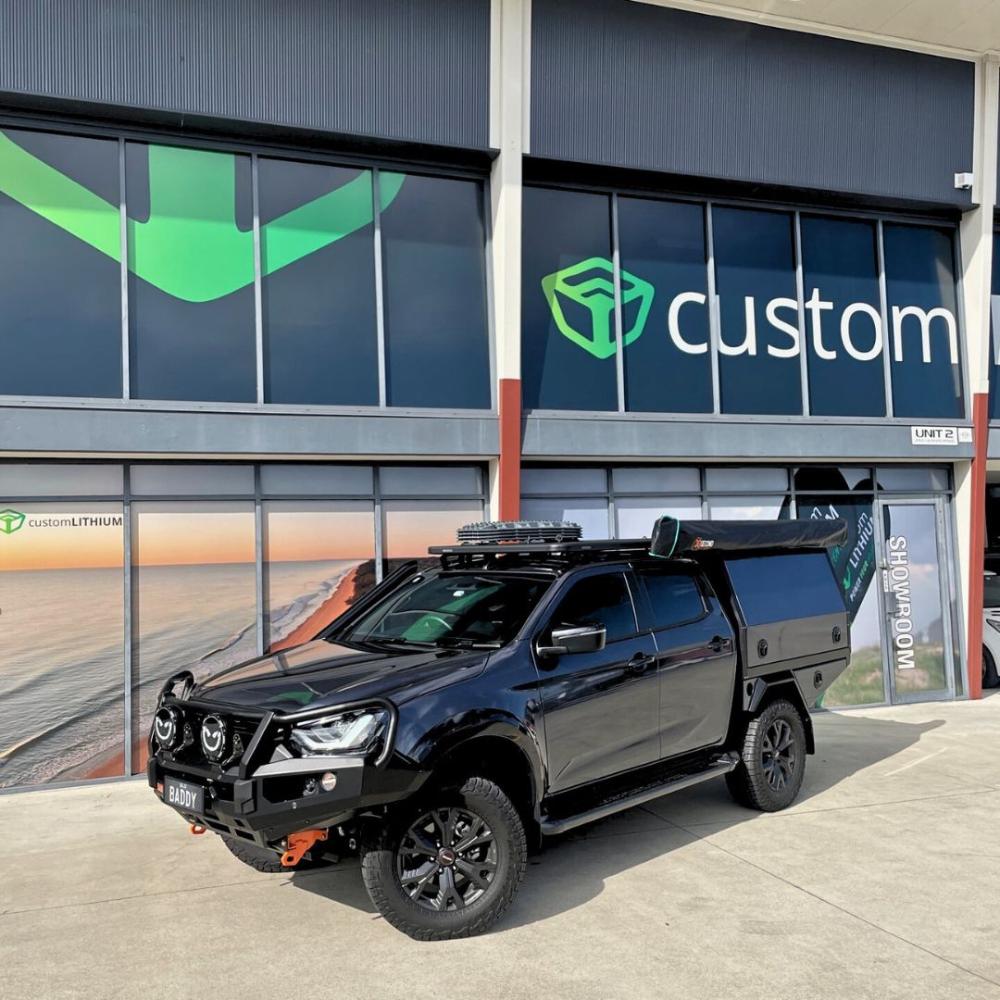 Isuzu D-MAX Dual Battery (2022+) – Custom Lithium