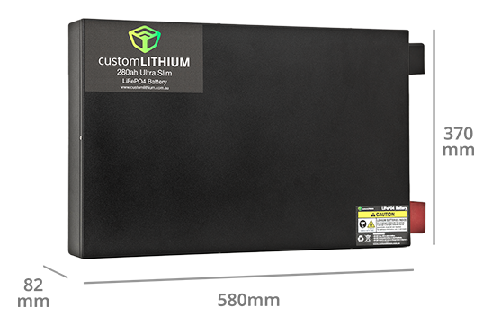 Ultra-Slim Lithium Battery 280Ah | Custom Lithium